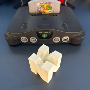 N64/nintendo 64 Cube Video Game Logo Sign man Cave Game - Etsy