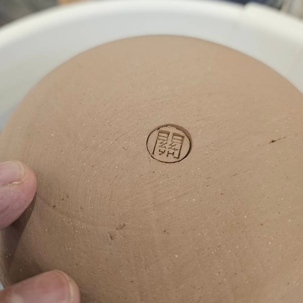 Custom Clay Signature Stamp, Monogram Pottery Stamp, Ceramic Stamp for ...
