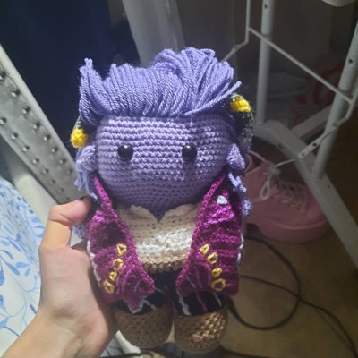 Critical Role Inspired Mollymauk Doll Crochet PDF PATTERN ONLY - Etsy