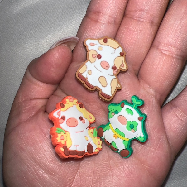 Cute Cows Croc Charms - Etsy