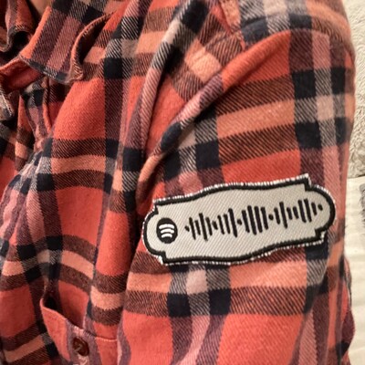 Custom Music Code Patch Music Patch Choose Colors, Shape, and Size Iron ...