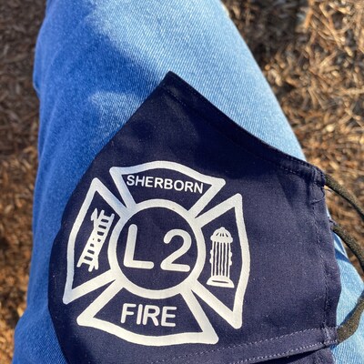 Custom Made to Order Firefighter Face Mask - Etsy