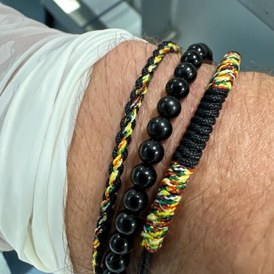 Men's Women's 7 Knots Protection Anklet , Gift of Luck for Family and ...