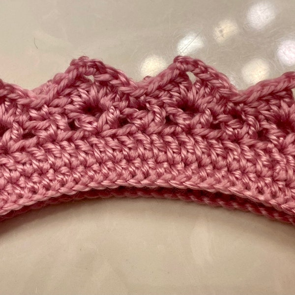 Simple Crochet Crown Pattern Newborn to Adult Sizes Princess Crown ...