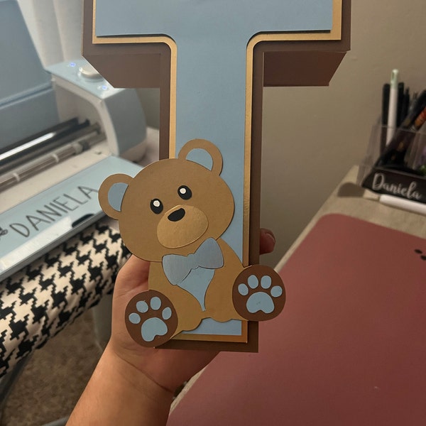 Bear SVG. PNG . Cricut Cut Files, Silhouette, Layered Files. Teddy Bear ...