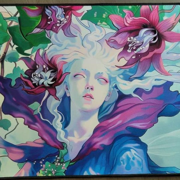 Skeleton Cowboy Desk Mat Western Aesthetic Mouse Pad Fallout MTG ...