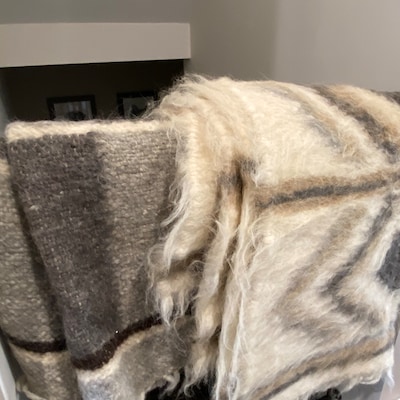 Hand Woven Blanket Vyshyvanka Hutsul Blanket Wool - Etsy