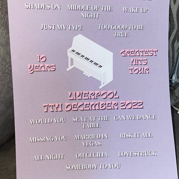 Set of 6 Six the Musical Quote Song Lyrics Wall Prints Anne Boleyn ...