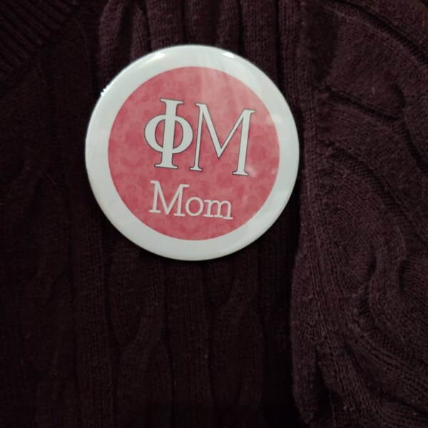 Sorority 3" Game Day Button - Mom Button - Etsy