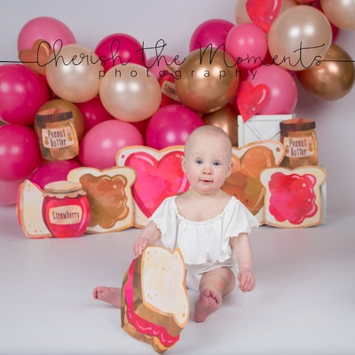 Watercolor Peanut Butter and Jelly Clipart PB&J Download Instant ...