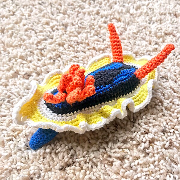 Sea Slug - Crochet Pattern - Nudibranch (amigurumi), PDF in English ...