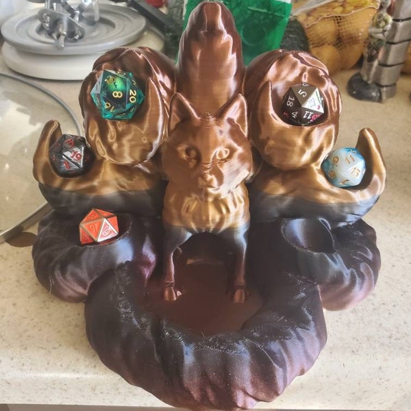 Fox Dice Tower | 3D Printed | Animal Dice Tower - Fox Dice Tower - Etsy