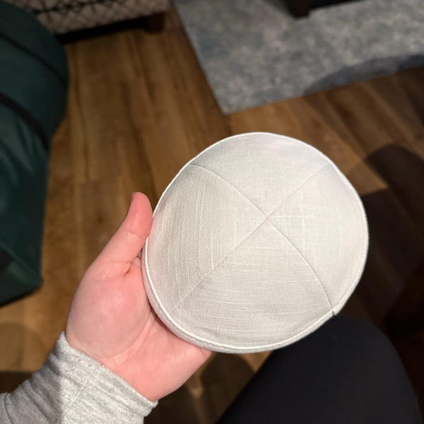 Authentic Israeli Design Star of David Embroidered Special Kippah ...