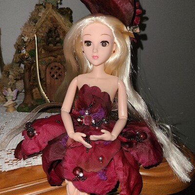 Blythe Lady Bug Fairy Dress, BJD, OOAK, 16 Dolls - Etsy