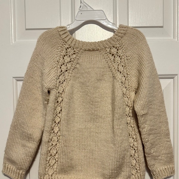 KNITTING Pattern-diamond Sweater– P193 - Etsy