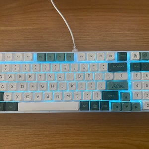Minimalistic Coffee Shop Keycaps XDA Profile PBT Plastic - Etsy UK