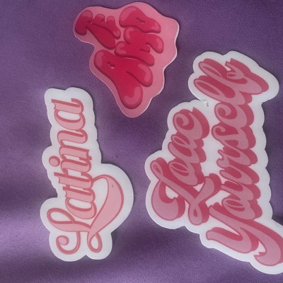 Latina Sticker High-quality Scratch-resistant Stickers - Etsy