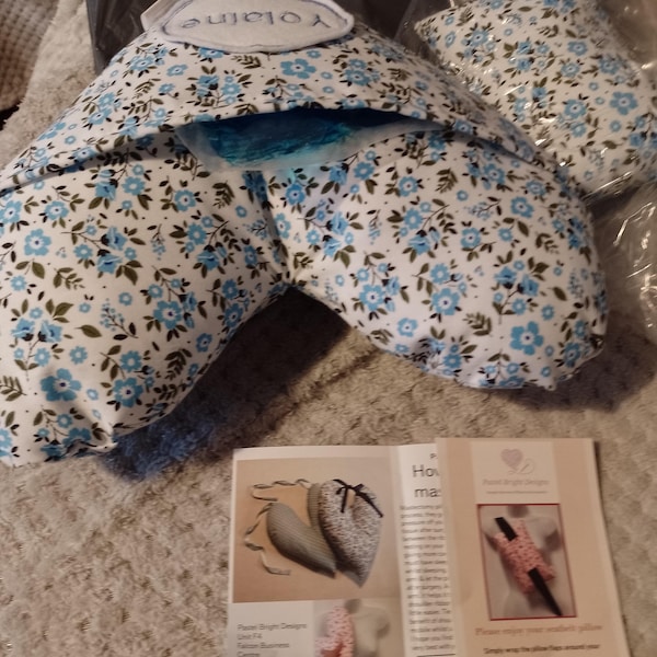 Frilled Heart Pillow Heart Cushion Professionally Made Frilled Pillows ...