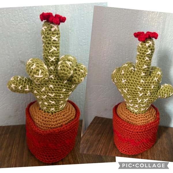 Cactus Hand CROCHET PATTERN / Amigurumi Cactus PDF English Pattern ...