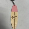 Custom Surfboard Keychain With Engraved Name - Etsy