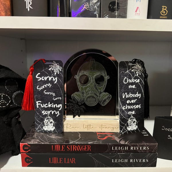 Officially Licensed Little Stranger Bookshelf Sign; Dark Romance Decor ...