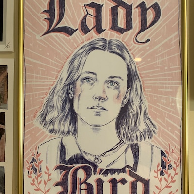 Lady Bird A4 Print - Etsy