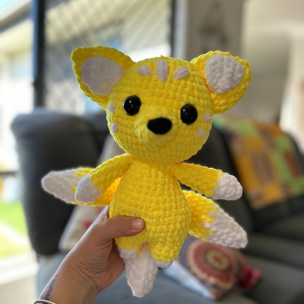 Kitsune Low-sew Amigurumi Crochet Pattern US Terms PDF - Etsy