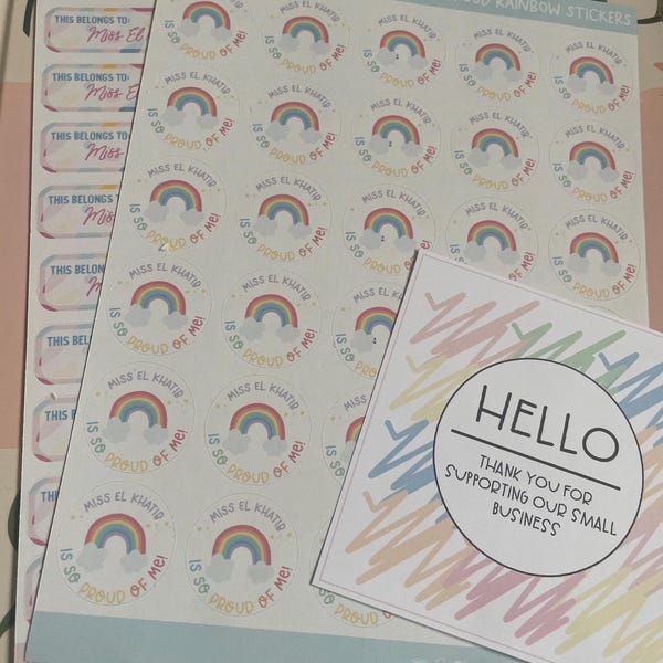 Teacher Reward Stickers. Well Done Sticker. Teacher Stationery.teacher ...