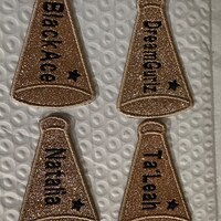 Trefoil Shape 3 Inch Size. Plain or Personalized. Kelly Green No ...