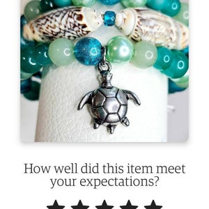 Beachy Wrap Bracelet Real Olive Seashell White Blue Pink Beads Memory ...