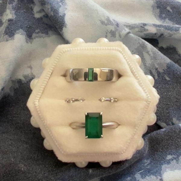 Pear Cut Engagement Ring, Lab Grown Diamond Ring, Handmade Jewelry by ...