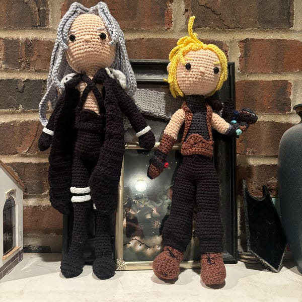 Cloud Strife Amigurumi Pattern/ Amigurumi/ffvii/ Amigurumi Final ...