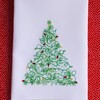 Christmas Tree Machine Embroidery Design, Snowflakes Embroidery Design ...