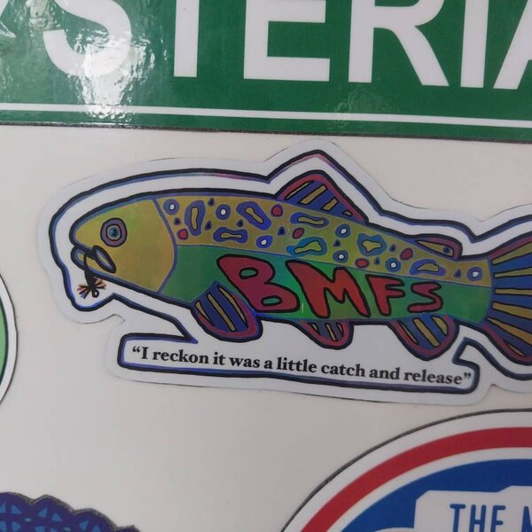 Billy Strings Slow Train Sticker - Holographic - Etsy