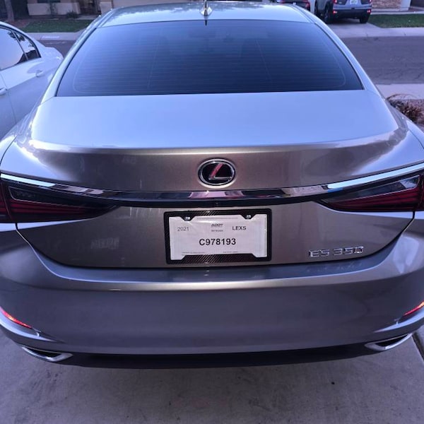 100% Real Carbon Fiber License Plate Frame With Customization! - Etsy