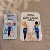 Best Friends Tag, Personalized Vacation Tag, Travel Bag Tag, Backpack ...