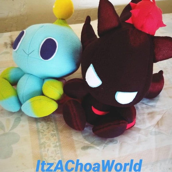 ADORABLE Super Soft Custom Handmade Sonic Inspired Custom/omochao/chaos ...