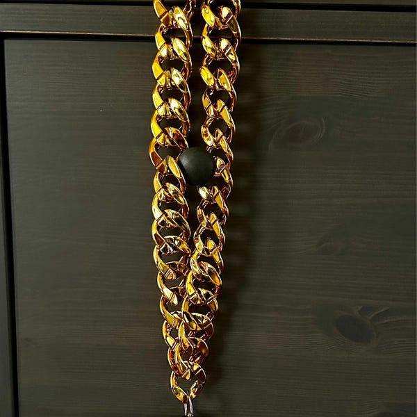 Custom Uv Printed Oversized Sports Chains / Gold Oversized Chain ...