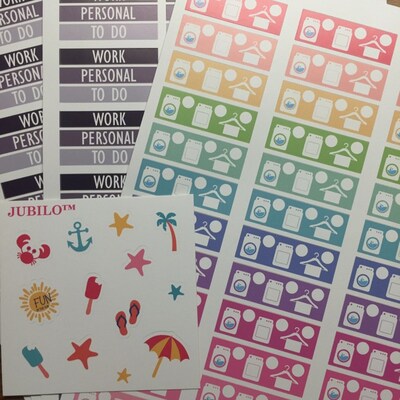 CUSTOM HEADERS. Custom Planner Stickers. - Etsy