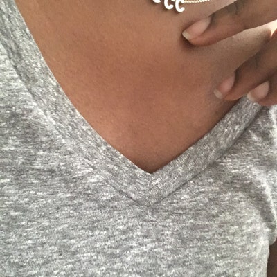 Iro Name Necklace N5 Personalized Necklace, Letter Necklace, Initial ...