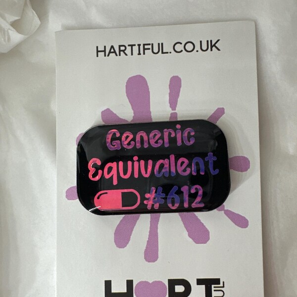 Personalised Design Your BIG Rectangle Enamel Pin Customised Pin Badge ...