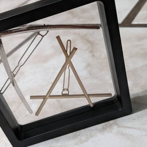 Minimalistic Hair Pin Geometric Bobby Pin Modern Bobby Pin - Etsy