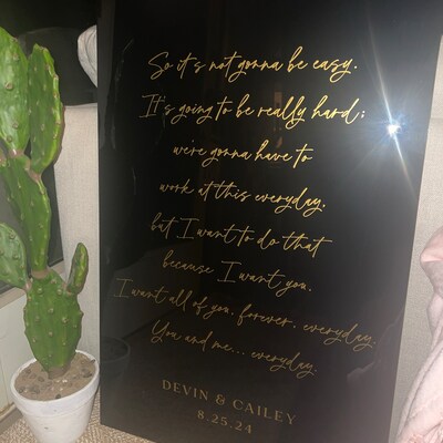 Acrylic Arch Place Cards 3 Seating Arrangement Modern - Etsy