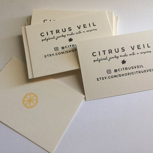 Custom Business Card Stamp | Custom Logo Stamp | Simple Product ...