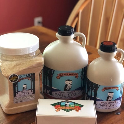 Free Shipping Maple Syrup Two 1/2 Gallons of 100% Pure - Etsy