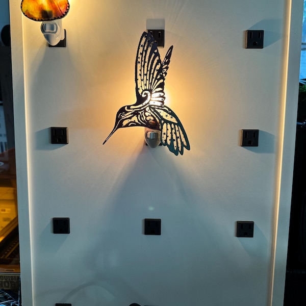 Night Light Display Board for Retail, Vendors, Craft Shows, 12 Outlet ...