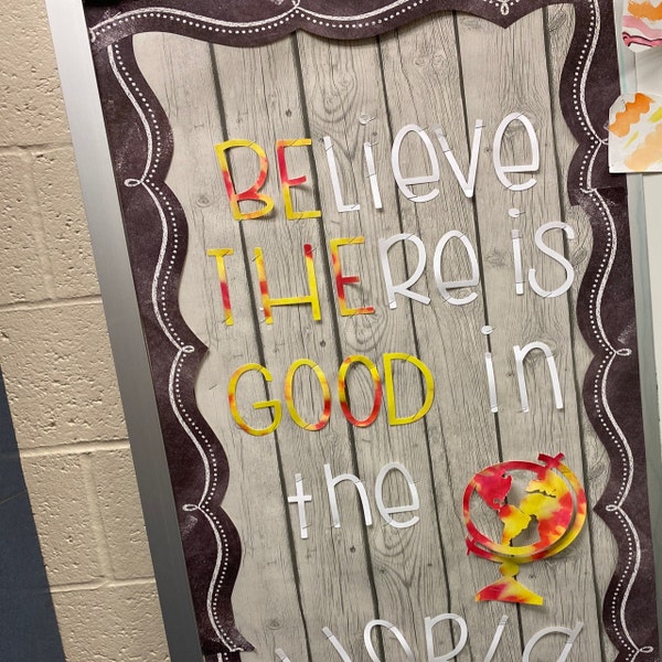 BE THE GOOD | Bulletin Board Cut Out - Etsy