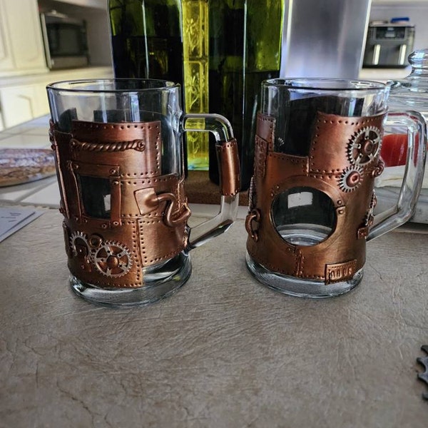 Steampunk Beer Mug - Etsy