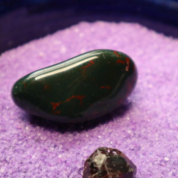 Bloodstone Tumbled Stone - Multiple Sizes Available - Tumbled ...