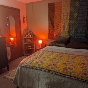 Dual Color Morrocan Tan Adult Gauze Blanket, Cotton Muslin Bed Cover ...